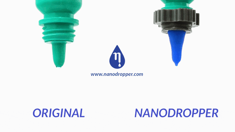 Your Eyedrops Are Too Big — Nanodropper Makes Them Smaller - Nanodropper